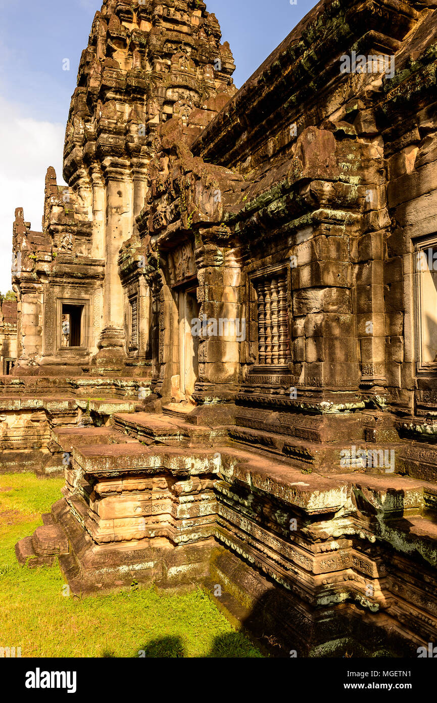 Banteay Samre, a temple at Angkor, Cambodia. It's named after the Samre ...