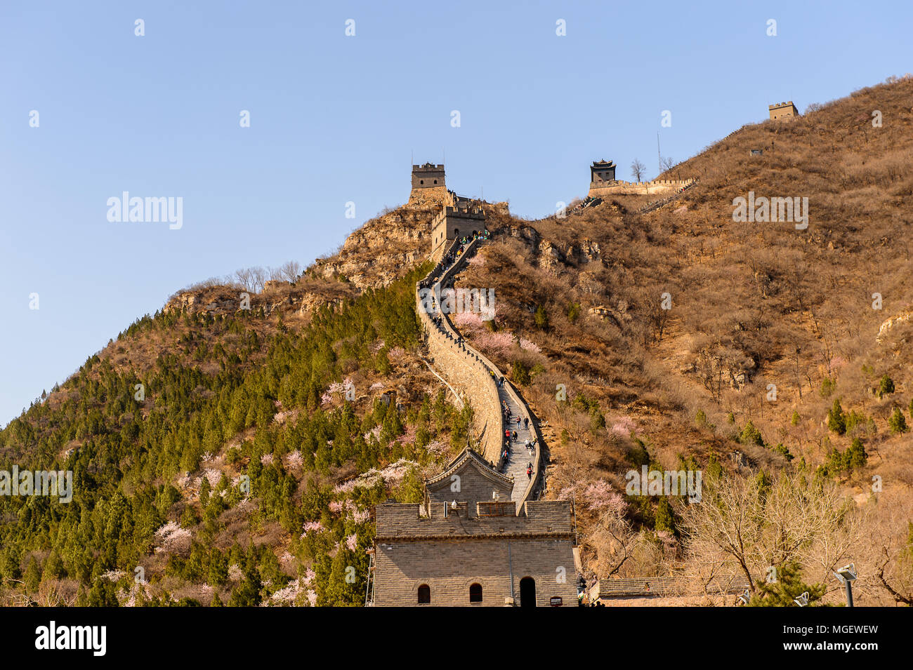 Great Wall of China. One of the Seven Wonders of the world. UNESCO ...