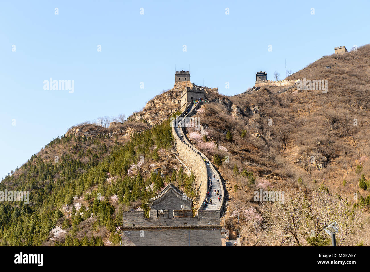 Great Wall of China. One of the Seven Wonders of the world. UNESCO ...