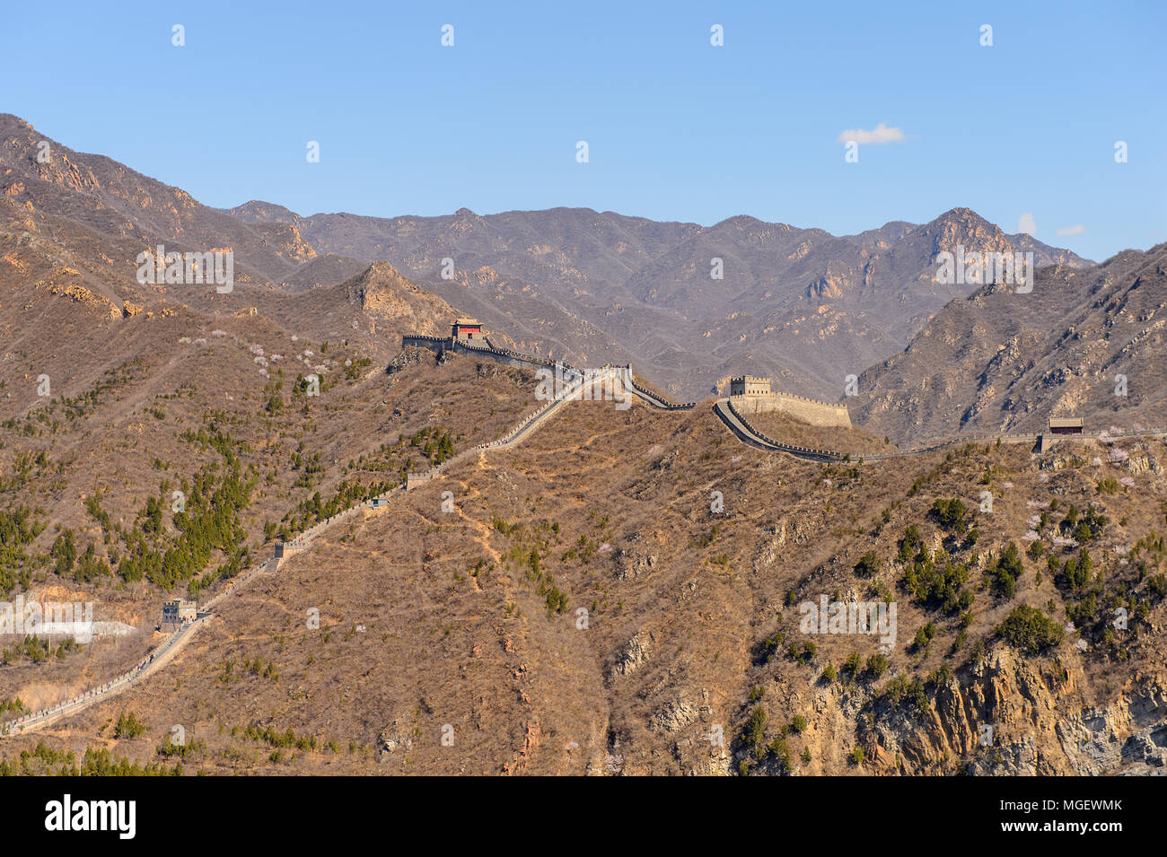 Great Wall of China. One of the Seven Wonders of the world. UNESCO ...