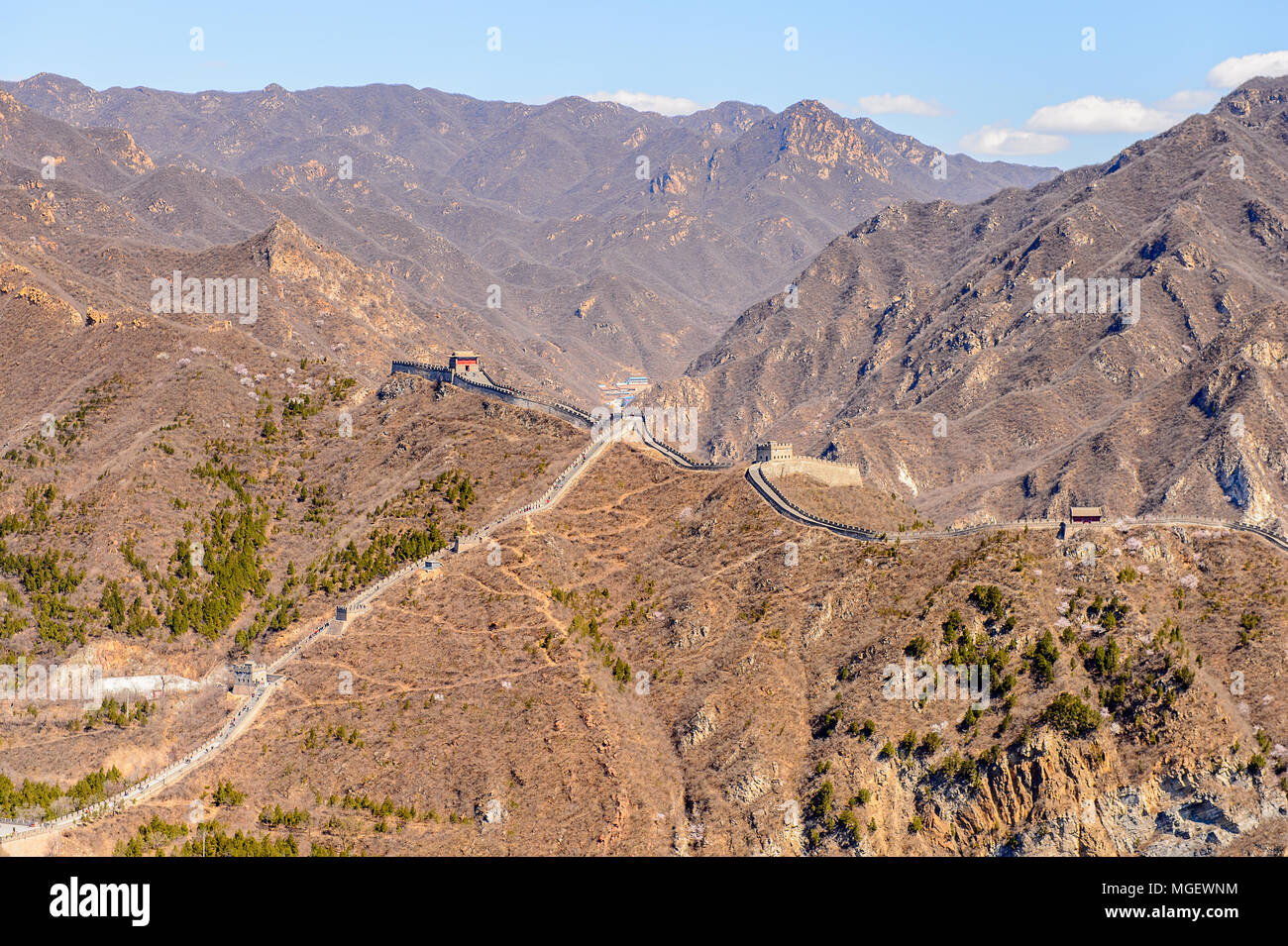 Great Wall of China. One of the Seven Wonders of the world. UNESCO ...