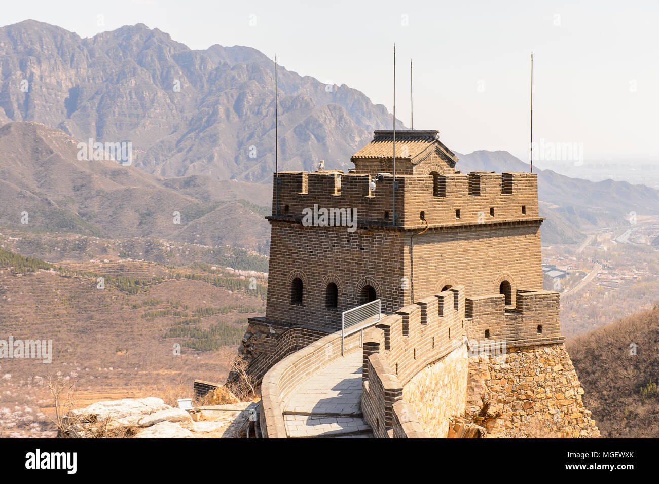 Great Wall of China. One of the Seven Wonders of the world. UNESCO ...