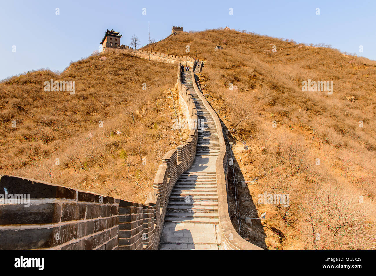 Great Wall of China. One of the Seven Wonders of the world. UNESCO ...