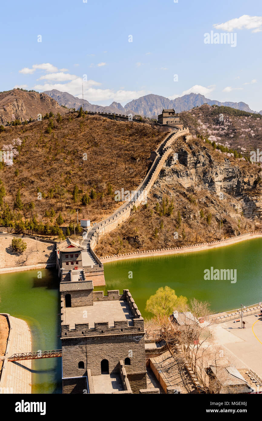 Great Wall of China. One of the Seven Wonders of the world. UNESCO ...