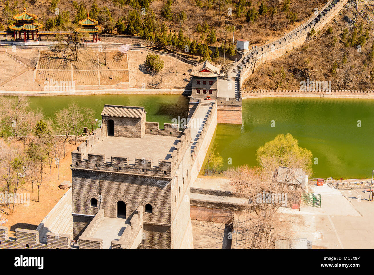 Great Wall of China. One of the Seven Wonders of the world. UNESCO ...