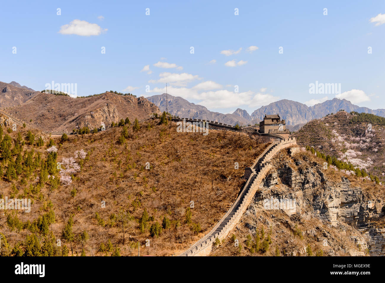 Great Wall of China. One of the Seven Wonders of the world. UNESCO ...