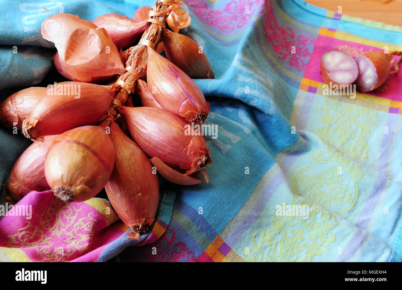 échalote hi-res stock photography and images - Alamy