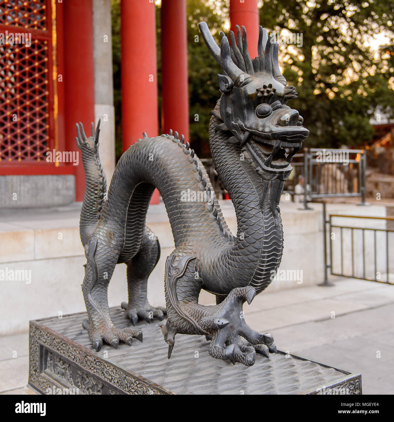Hall of Benevolence and Longevity at the Summer Palace complex, an ...