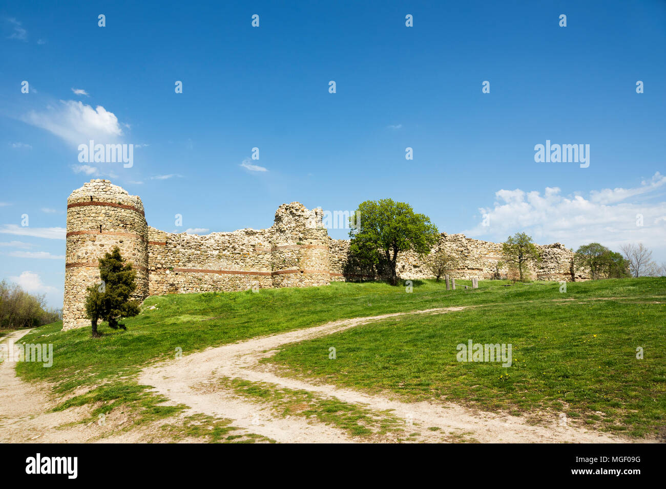 Ruins of Mezek fortress located in south Bulgaria Stock Photo - Alamy