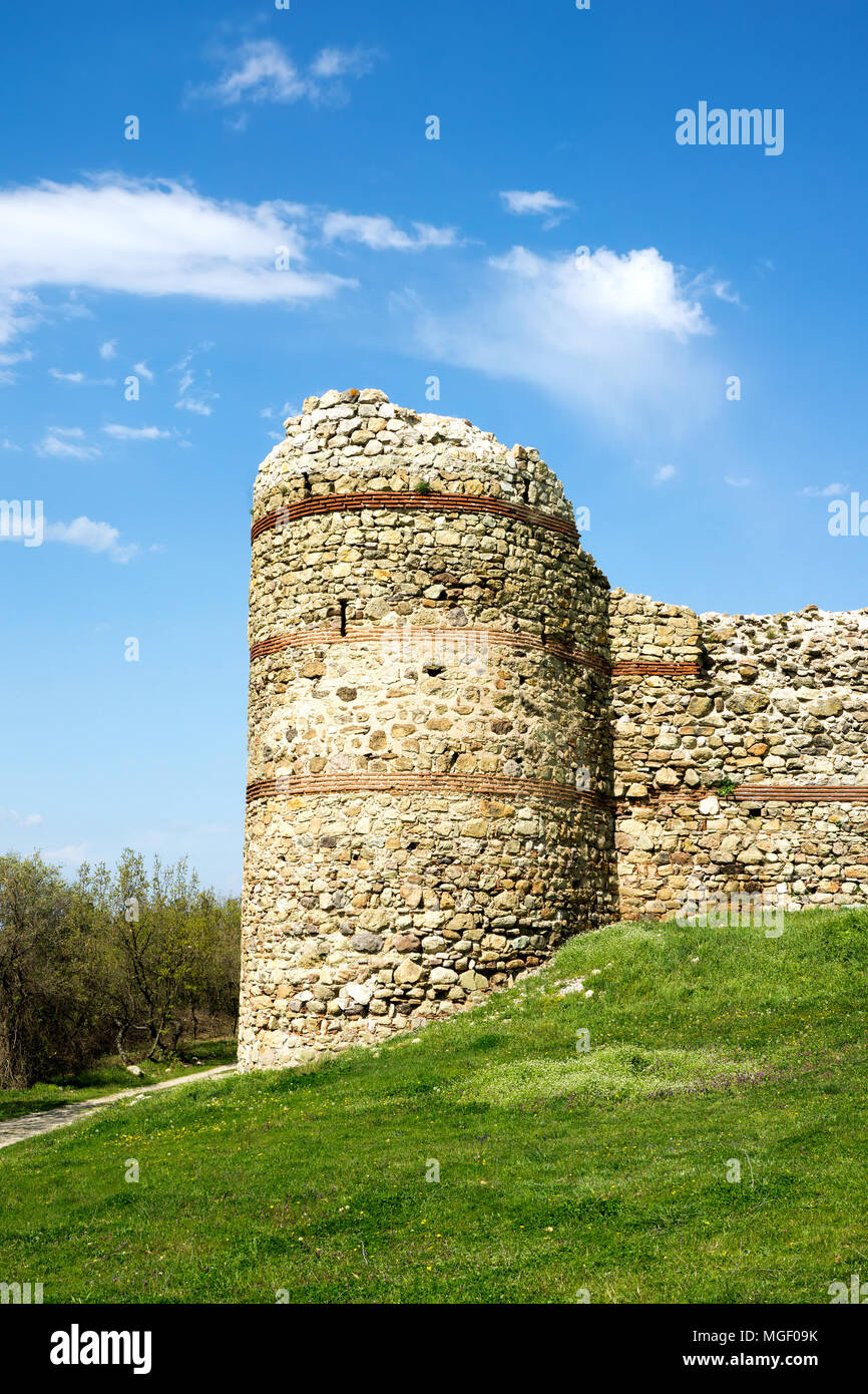 Ruins of Mezek fortress located in south Bulgaria Stock Photo - Alamy