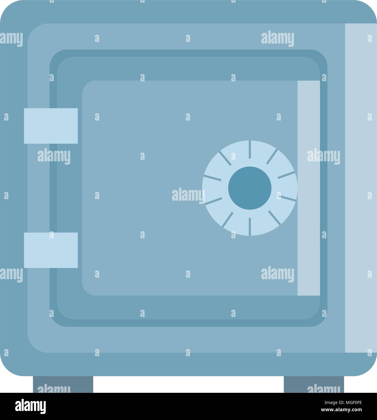 safe box isolated icon Stock Vector Image & Art - Alamy