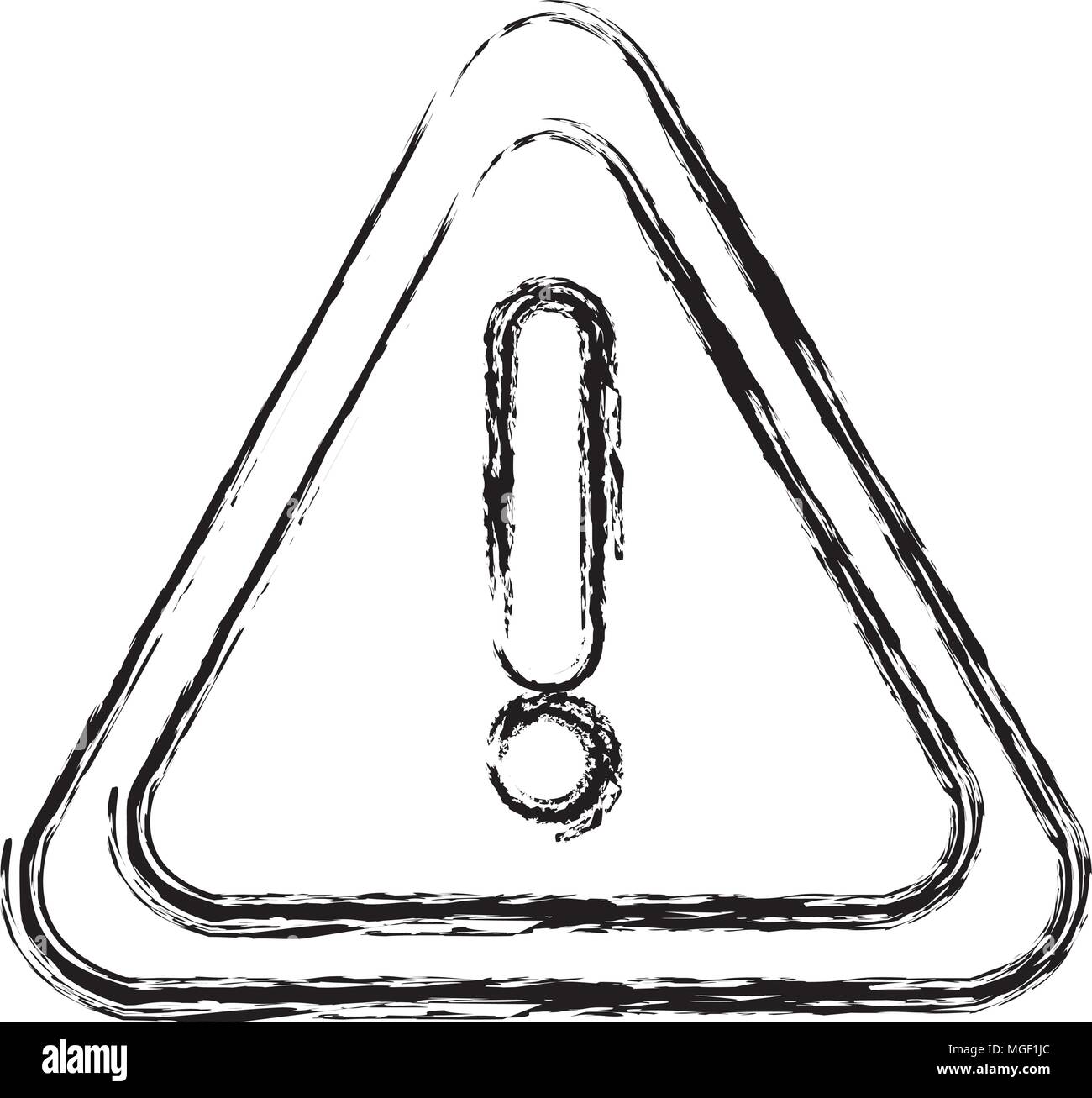 alert sign triangle icon Stock Vector Image & Art - Alamy