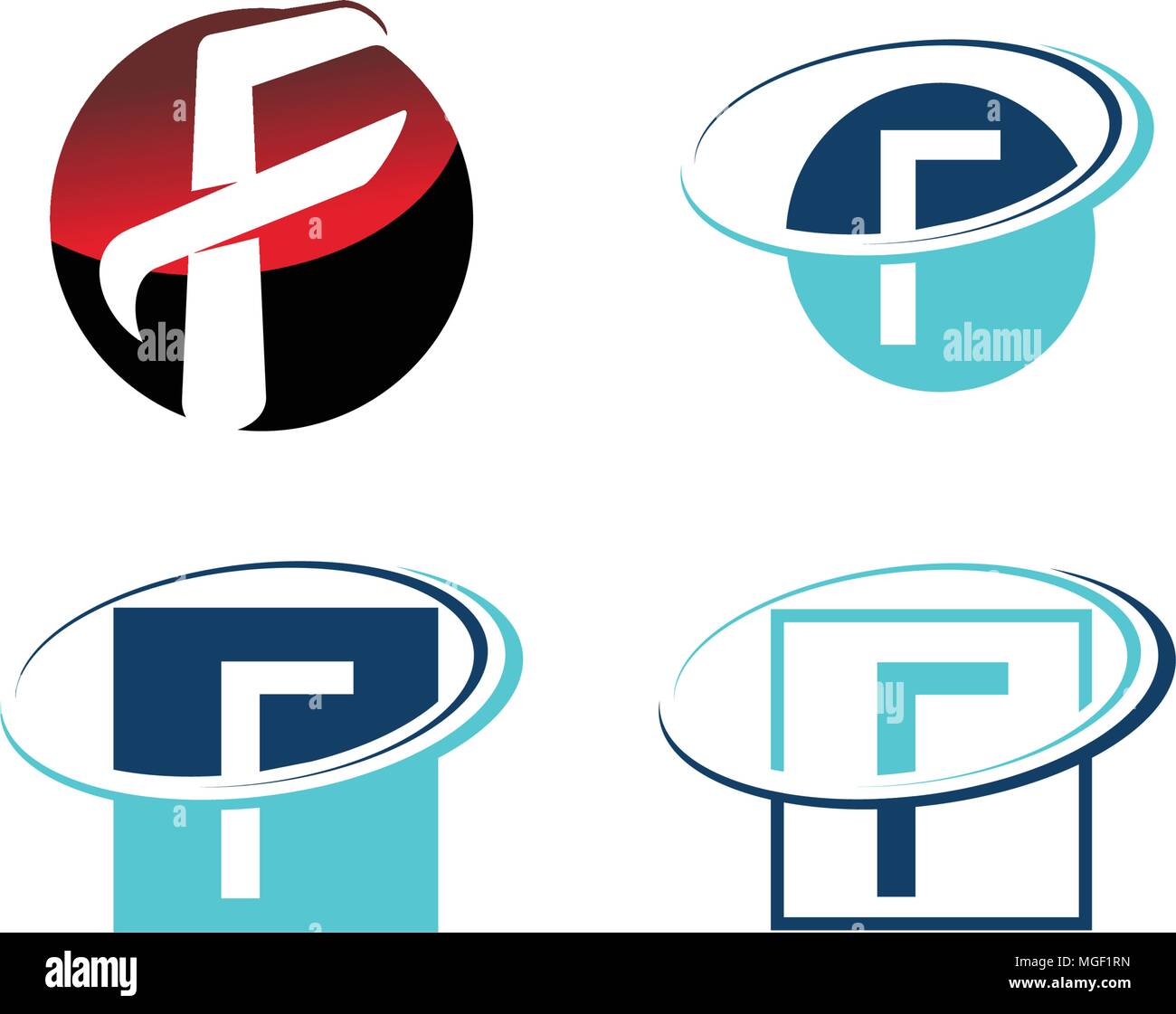 Logotype Modern Template Set Stock Vector Image & Art - Alamy