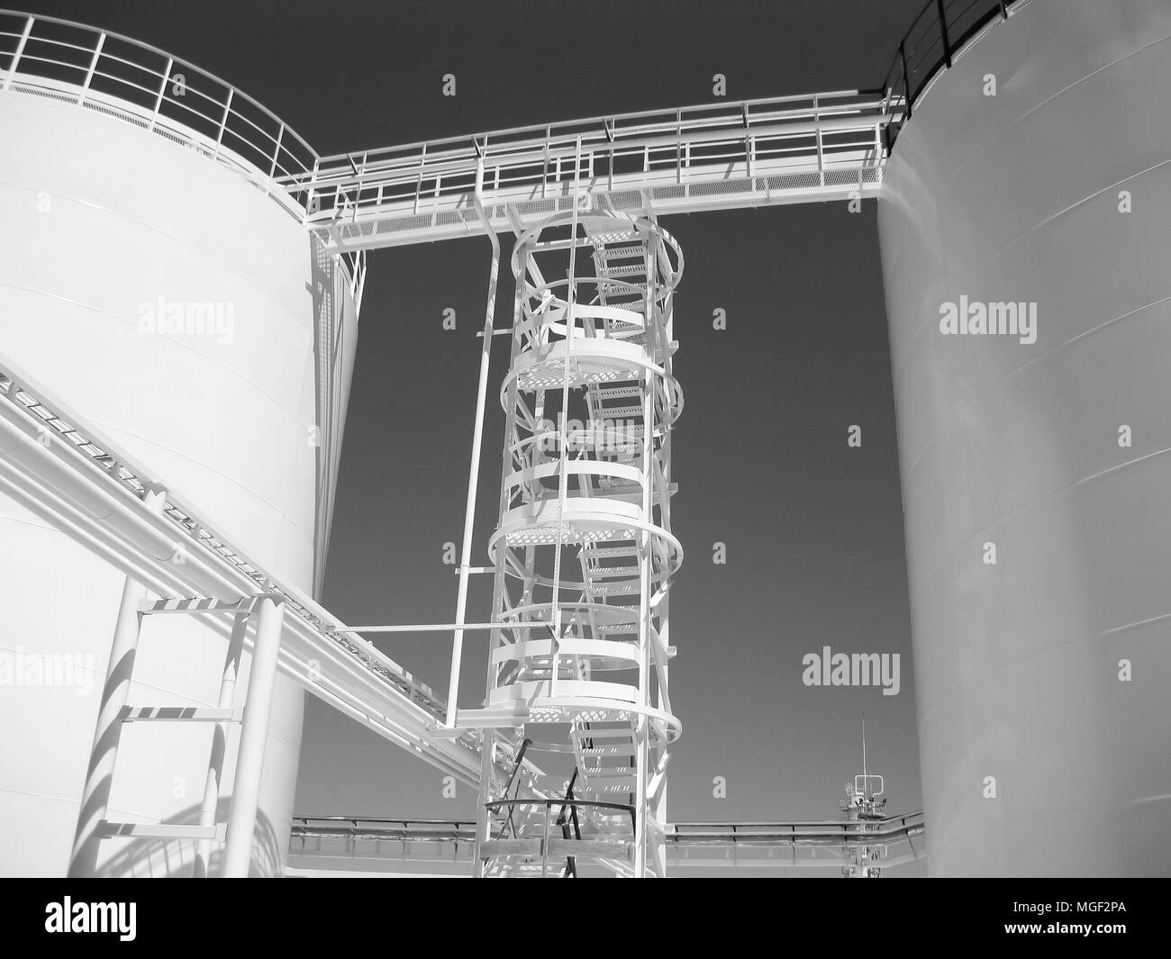 Fuel ladder Black and White Stock Photos & Images - Alamy
