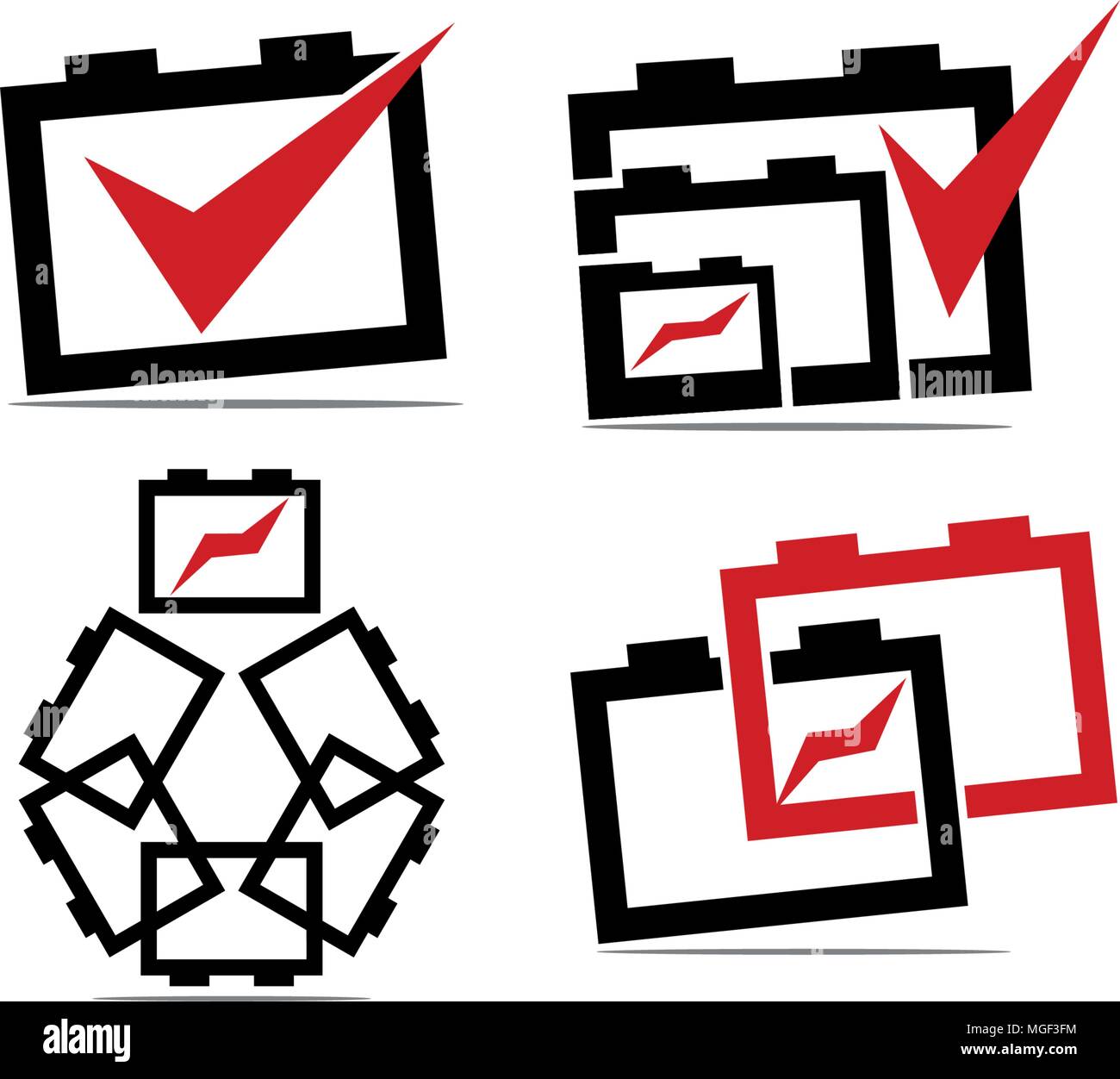 Battery Quality Template Set Stock Vector Image & Art - Alamy