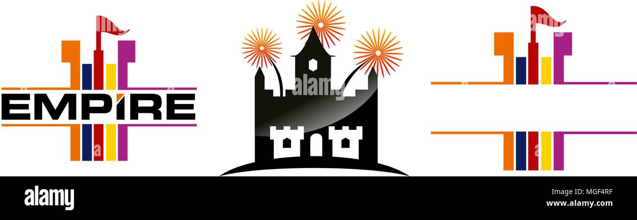 Empire Vector Template Set Stock Vector Image & Art - Alamy