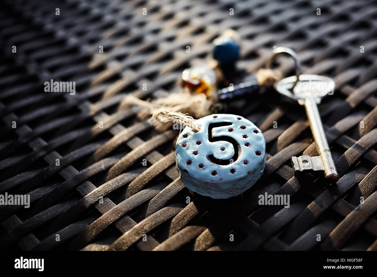 Number five key hi-res stock photography and images - Alamy