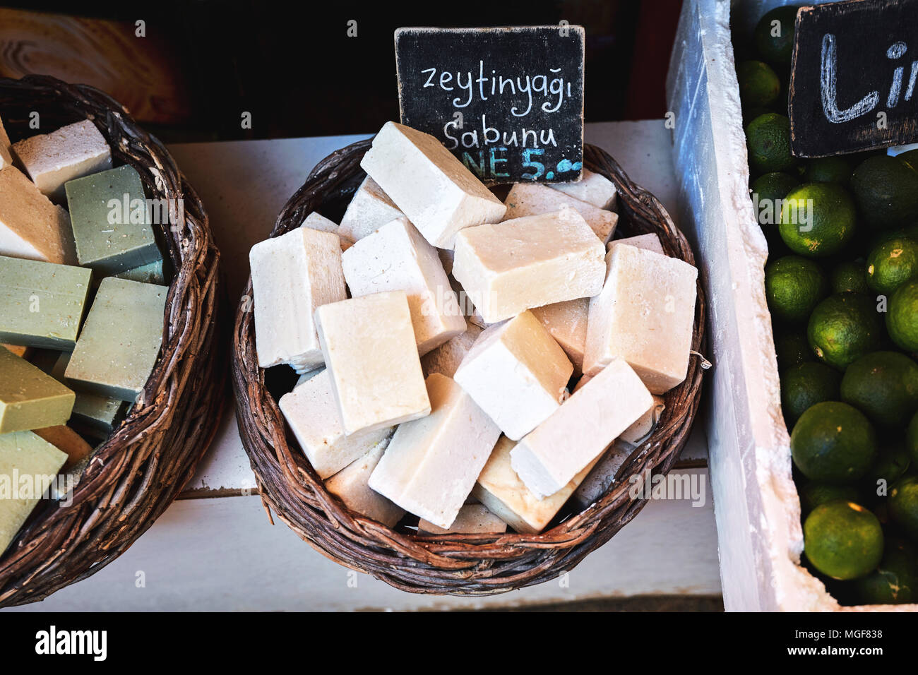 Turkish soap olive oil hi-res stock photography and images - Alamy