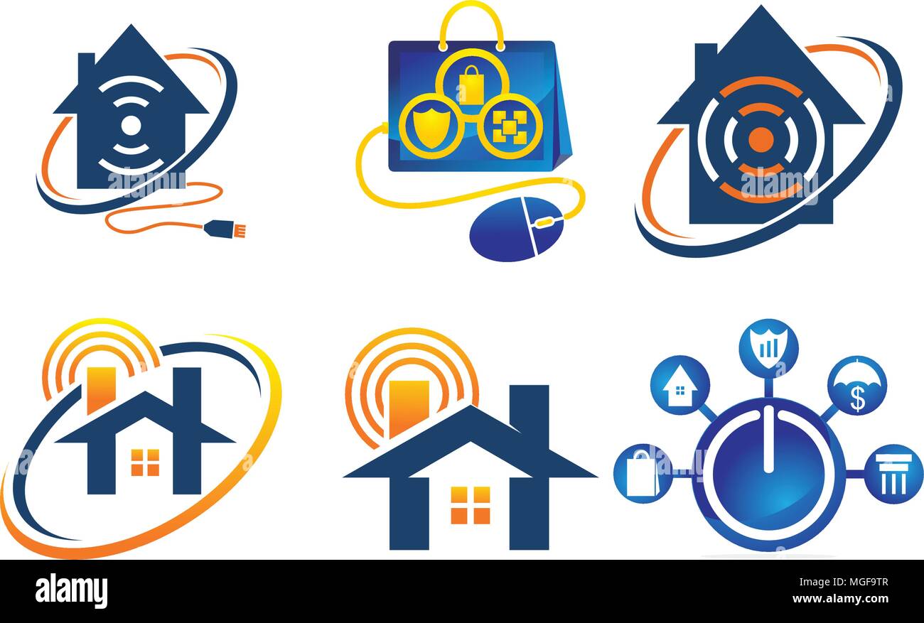 Housing template bundle vector vectors hi-res stock photography and ...