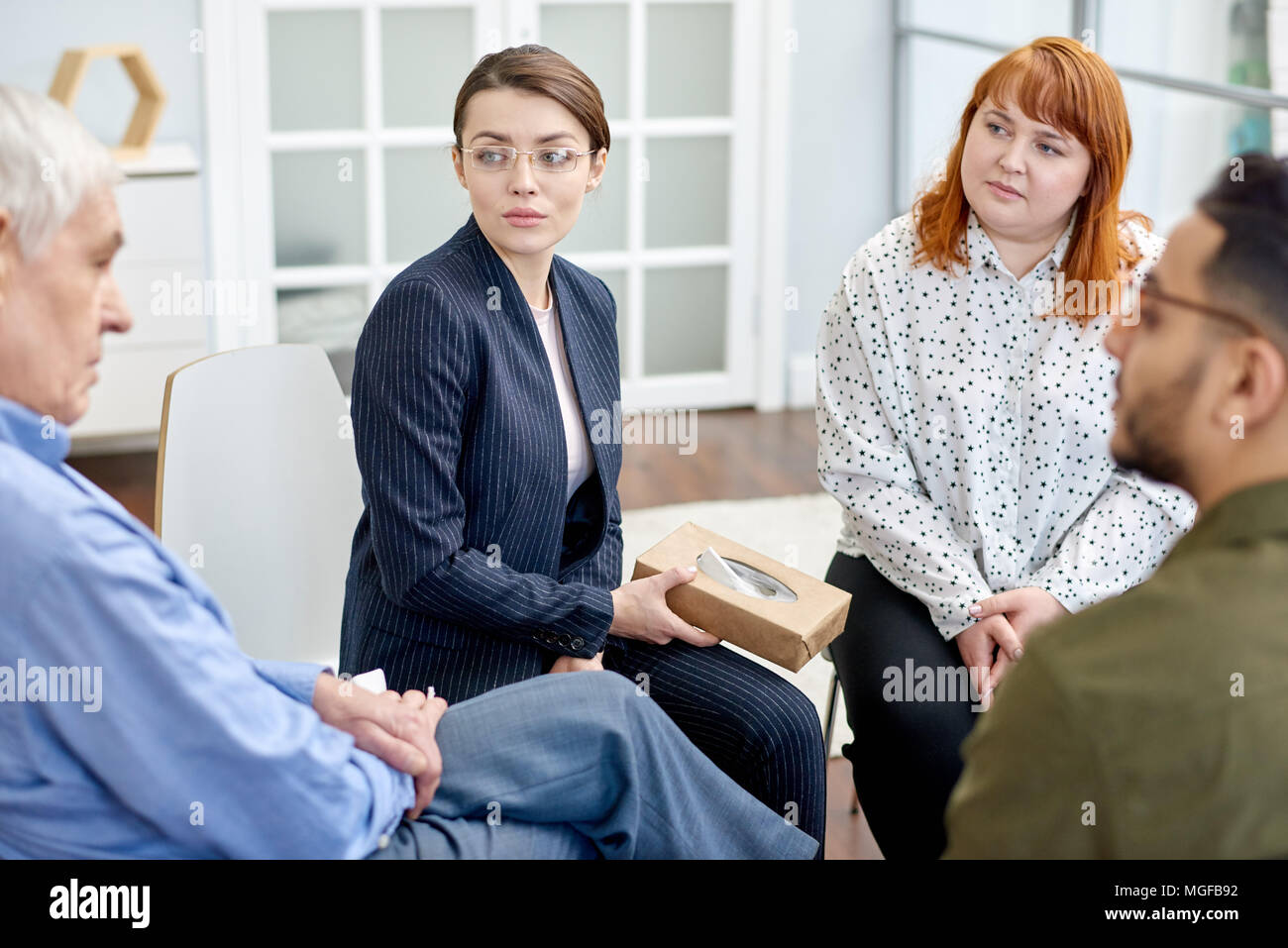 Psychological support hi-res stock photography and images - Alamy