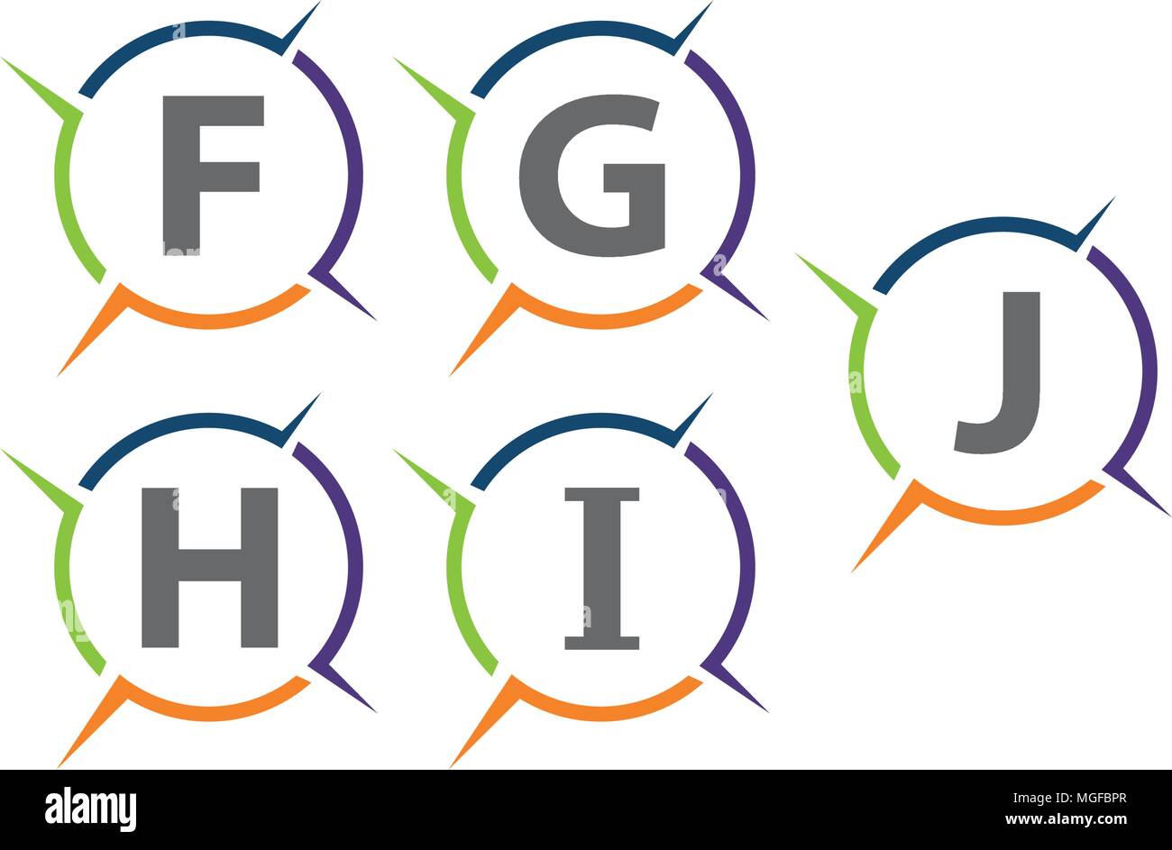 Synergy Solution Process Abbreviation Set Stock Vector Image & Art - Alamy