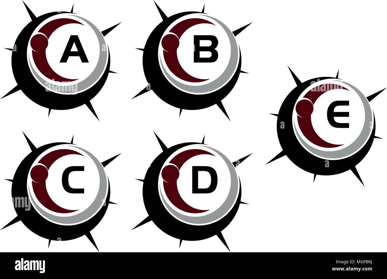 Insights Guide Initial Template Stock Vector Image & Art - Alamy