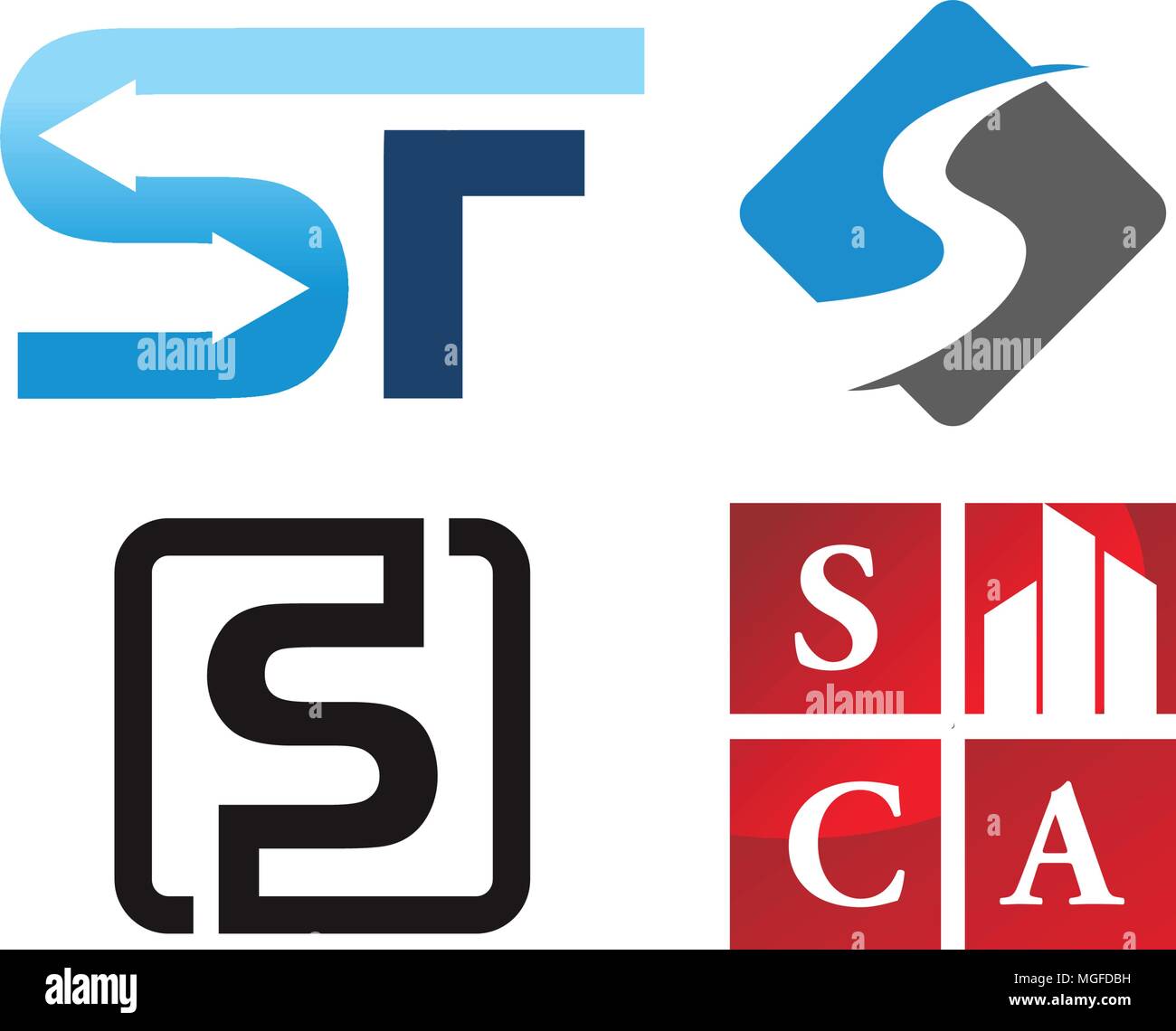 Compass Guide Solution Template Set Stock Vector Image & Art - Alamy