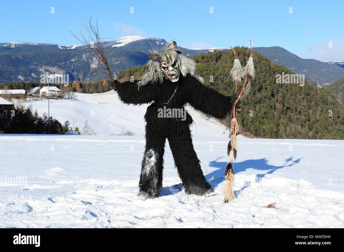 Castelrotto krampus hi-res stock photography and images - Alamy