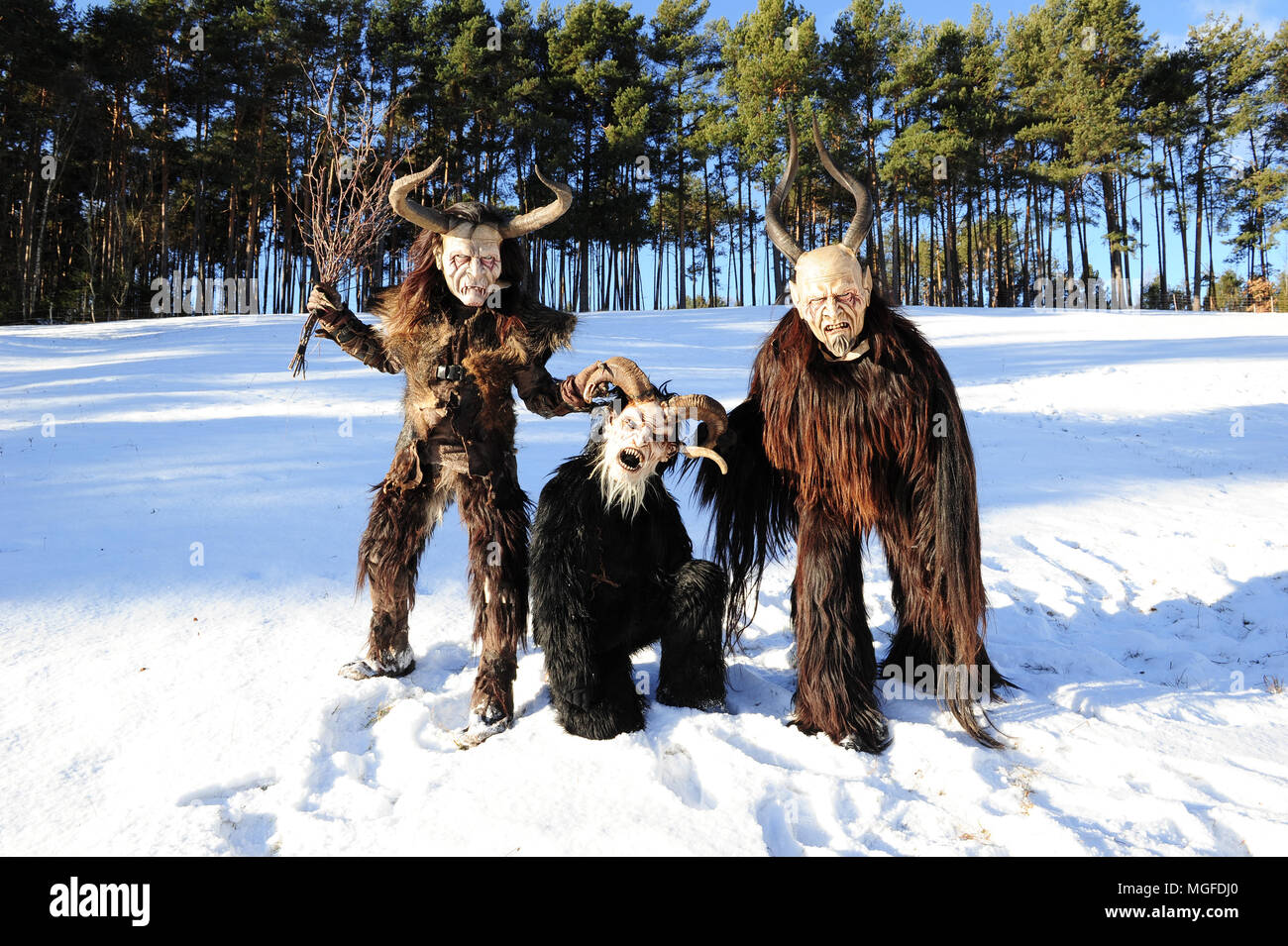 Castelrotto krampus hi-res stock photography and images - Alamy