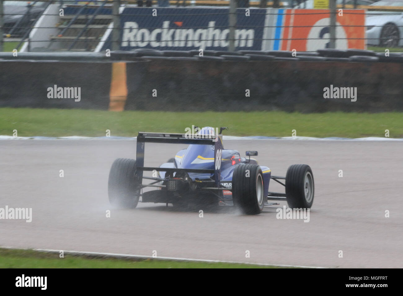 Rockingham, United Kingdom. 28th Apr, 2018. BRDC British Formula 3 (F3 ...