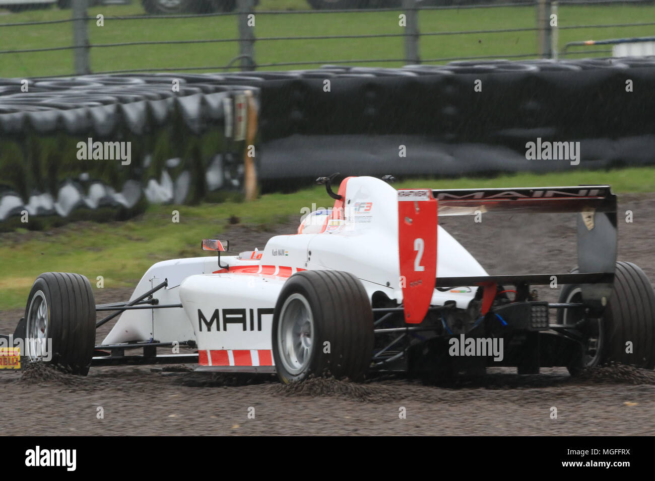 Rockingham, United Kingdom. 28th Apr, 2018. BRDC British Formula 3 (F3 ...