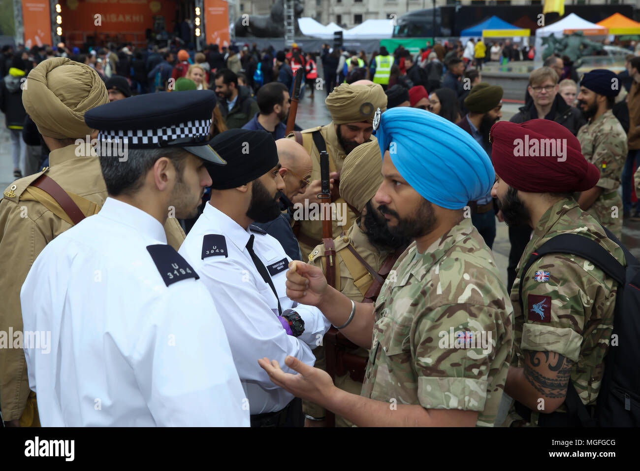 Sikh police officer hi-res stock photography and images - Alamy