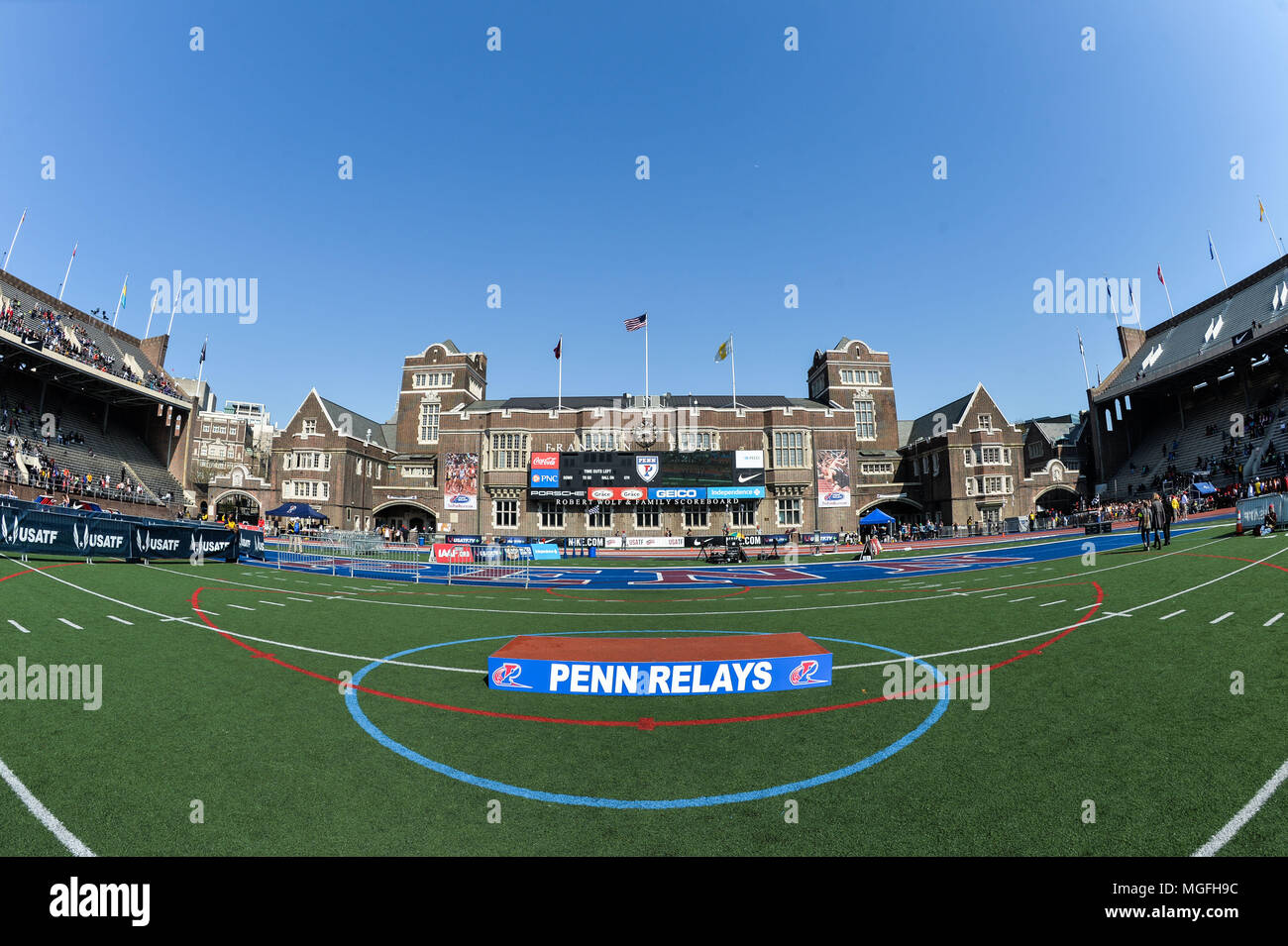 Philadelphia, Pennsylvania, USA. 28th Apr, 2018. A view of the winners ...