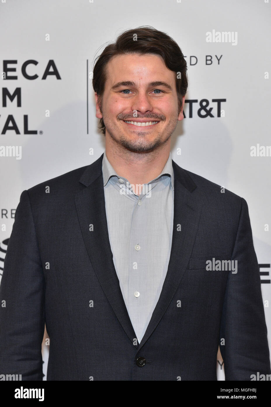 New York, USA, 27 April 2018. Jason Ritter attends 'The Tale' during ...