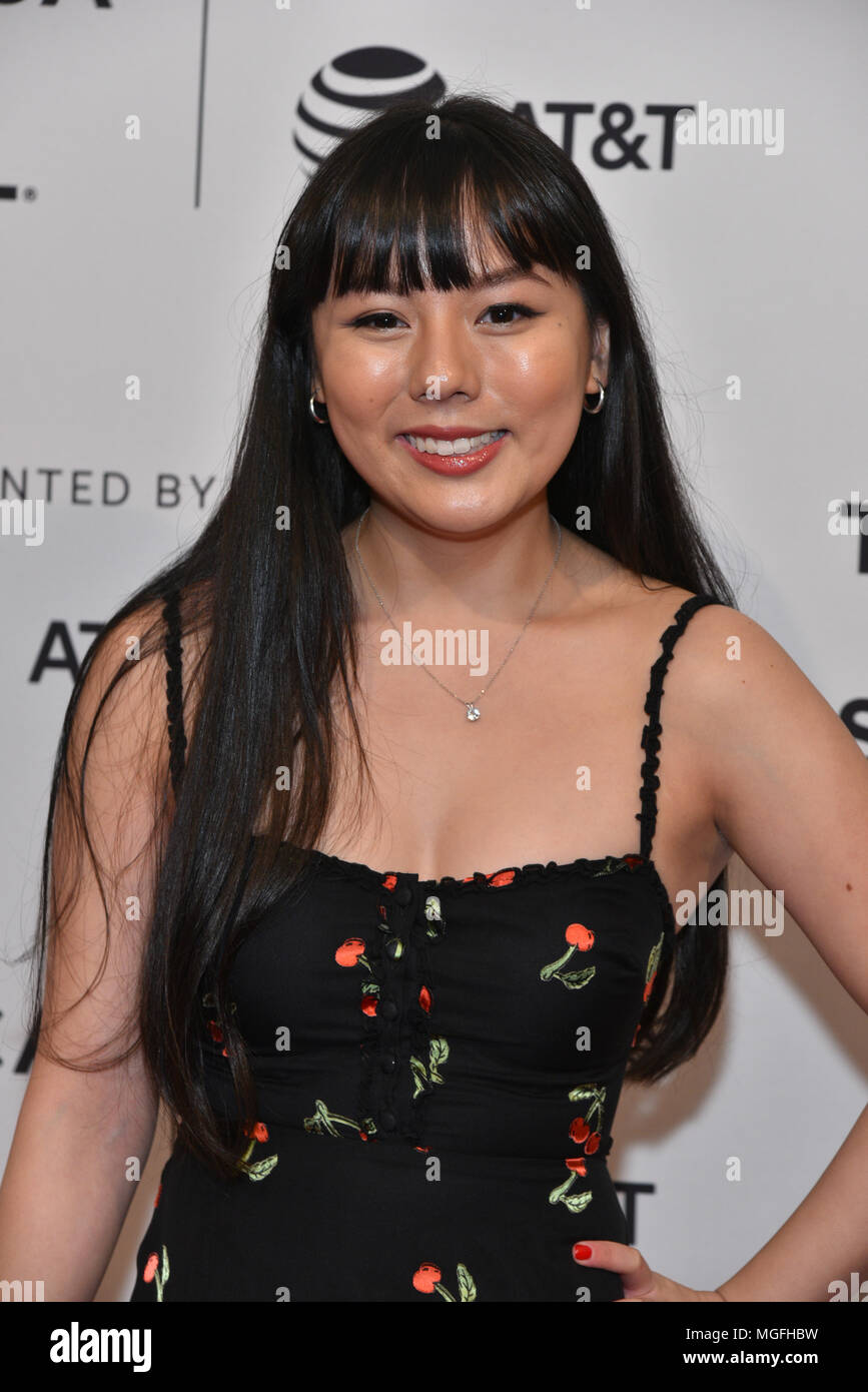 New York, USA, 27 April 2018. Shay Abeson attends 'The Tale' during the ...