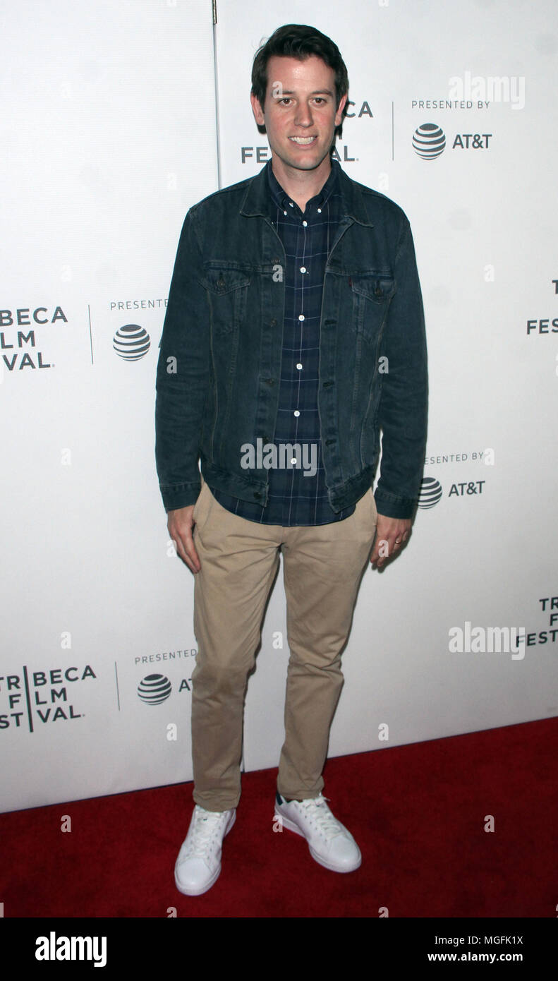 New York, NY, USA. 27th Apr, 2018. Ben Lyons at the 2018 Tribeca Film ...