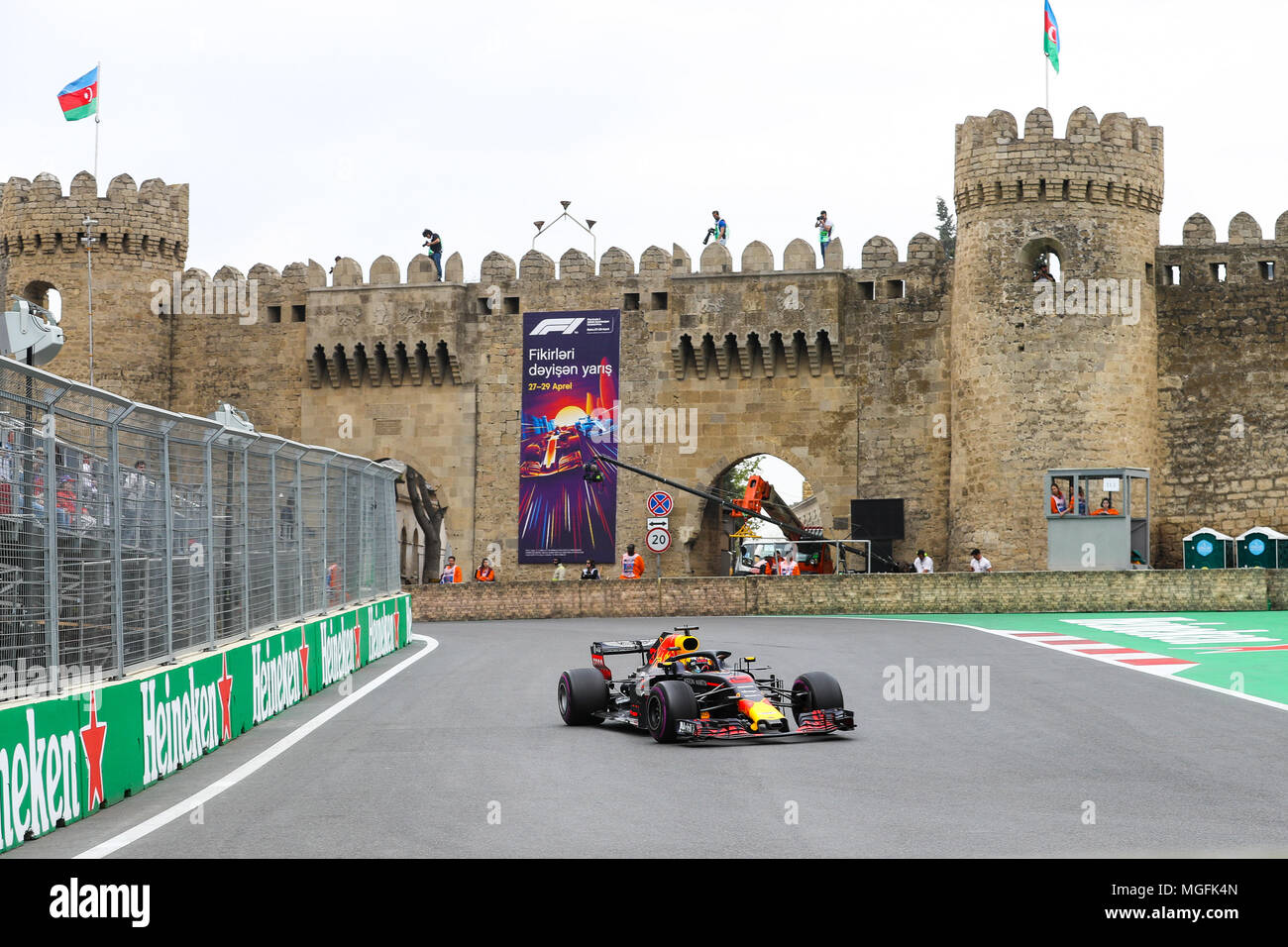 Baku city circuit hi-res stock photography and images - Alamy