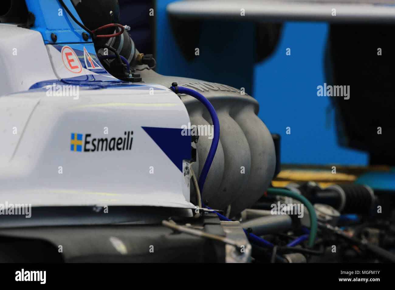 Rockingham, United Kingdom. 28th Apr, 2018. BRDC British Formula 3 (F3 ...