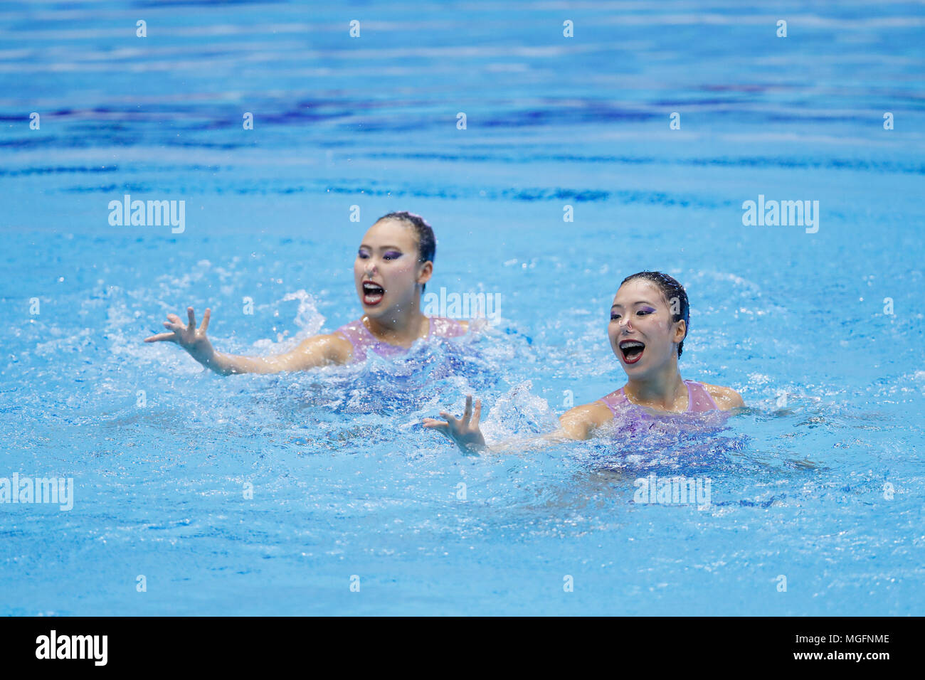 Gan Hua Wei & Foong Yan-Nie (MAS), APRIL 28, 2018 Artistic Swimming ...