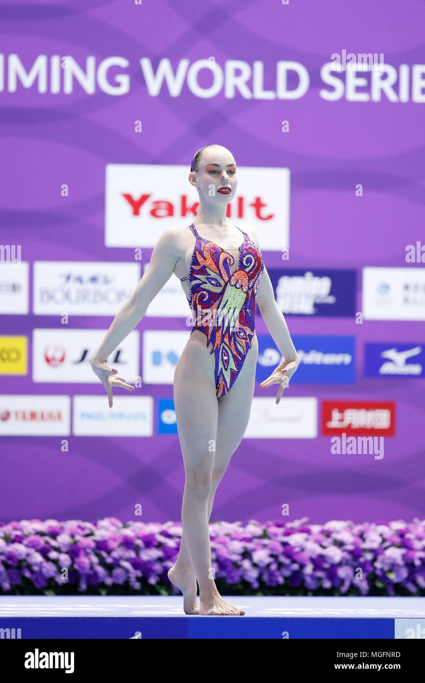 Khandoshka Vasilina (BLR), APRIL 28, 2018 Artistic Swimming : The 94th ...