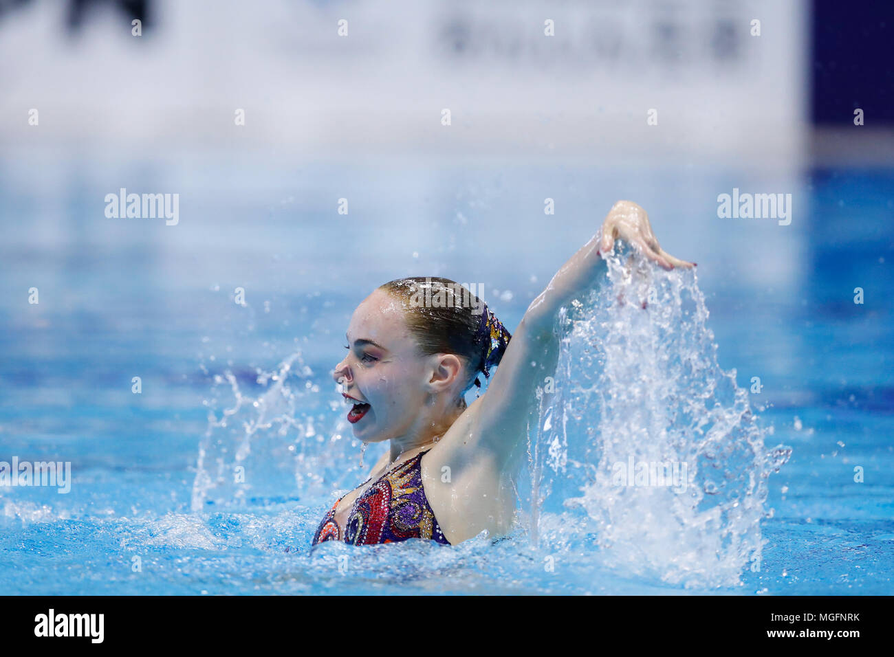 Khandoshka Vasilina (BLR), APRIL 28, 2018 Artistic Swimming : The 94th ...