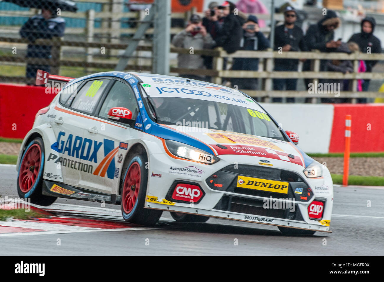 Donnington, UK. . 29th Apr, 2018. Sam Tordoff took 3rd place in his ...