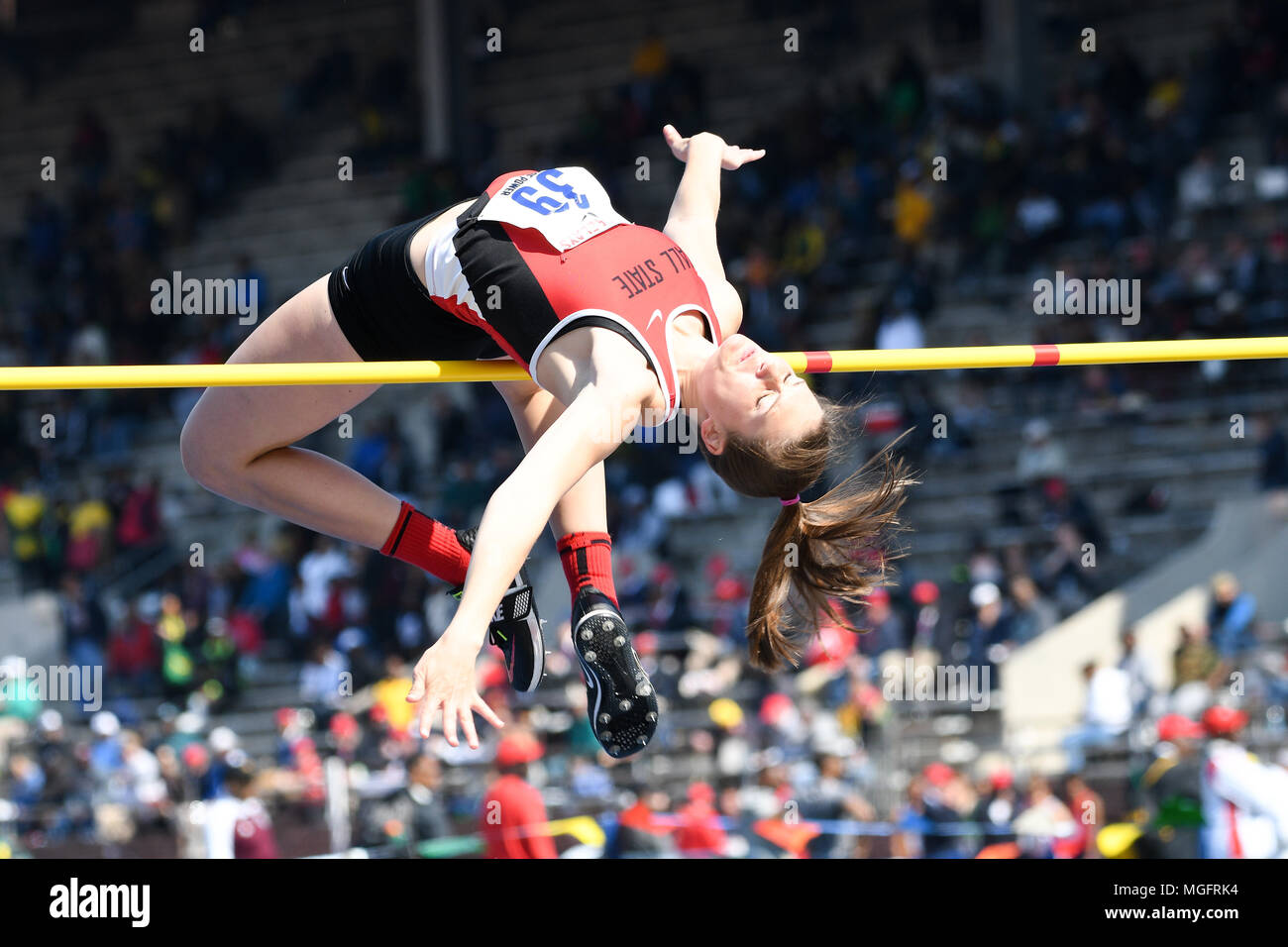Philadelphia, Pennsylvania, USA. 28th Apr, 2018. REGAN LEWIS, (39) of ...