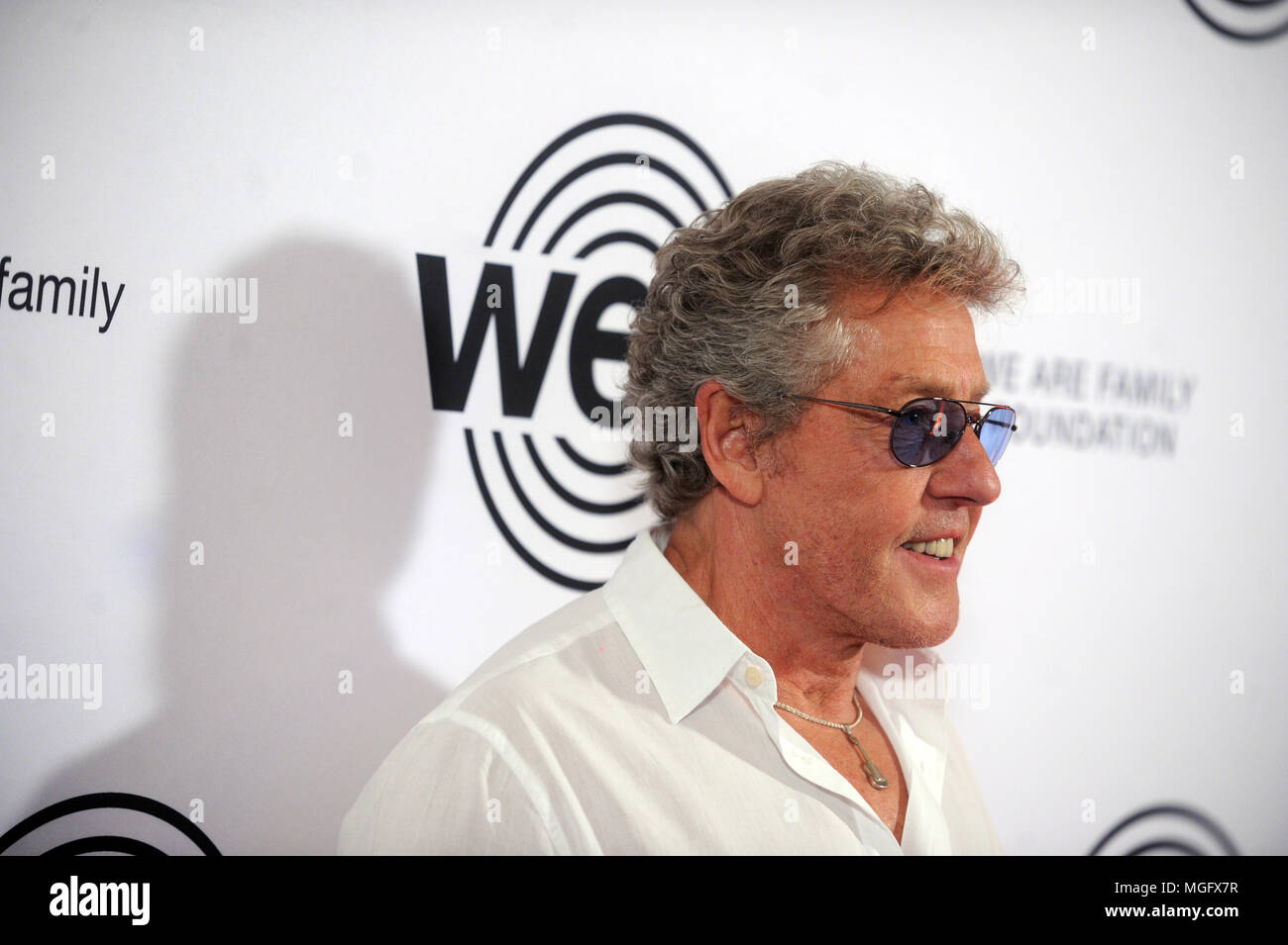 New York, USA. 27 April 2018. Nile Rodgers, Roger Daltrey, Nancy Hunt ...