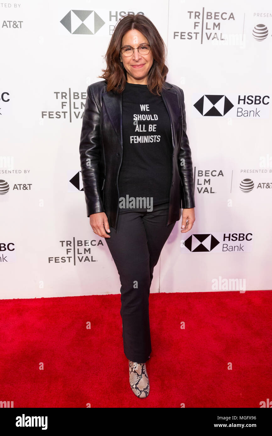 New York, USA. 28 April 2018. Amy Baer attends Tribeca Film Festival ...