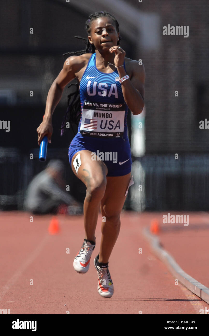 Philadelphia, Pennsylvania, USA. 28th Apr, 2018. T'SHELLA MUNGO in ...
