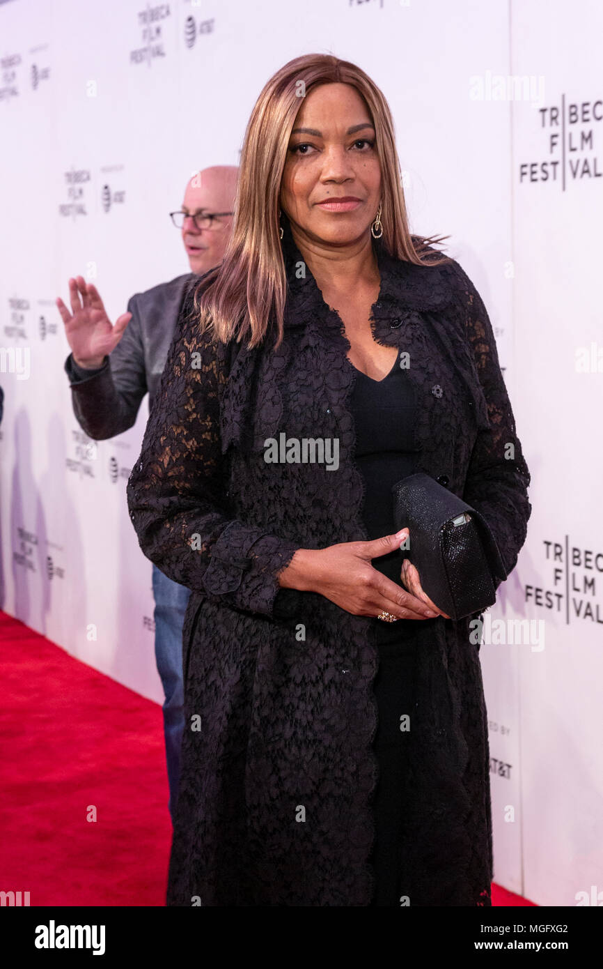 New York, USA. 28 April 2018. Grace Hightower attends closing night at ...