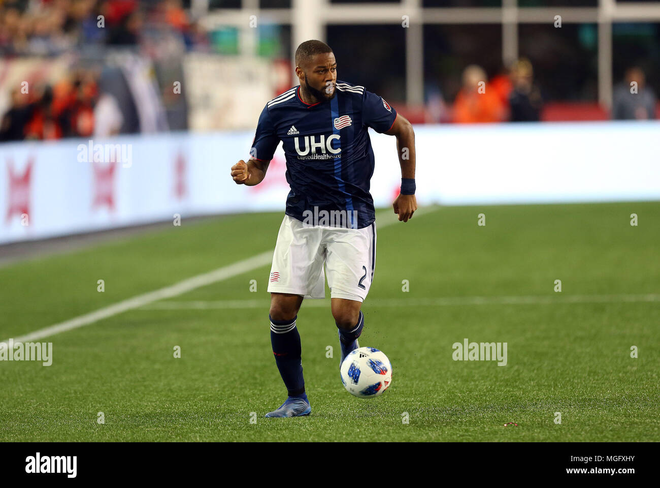 Gillette Stadium. 28th Apr, 2018. MA, USA; New England Revolution ...