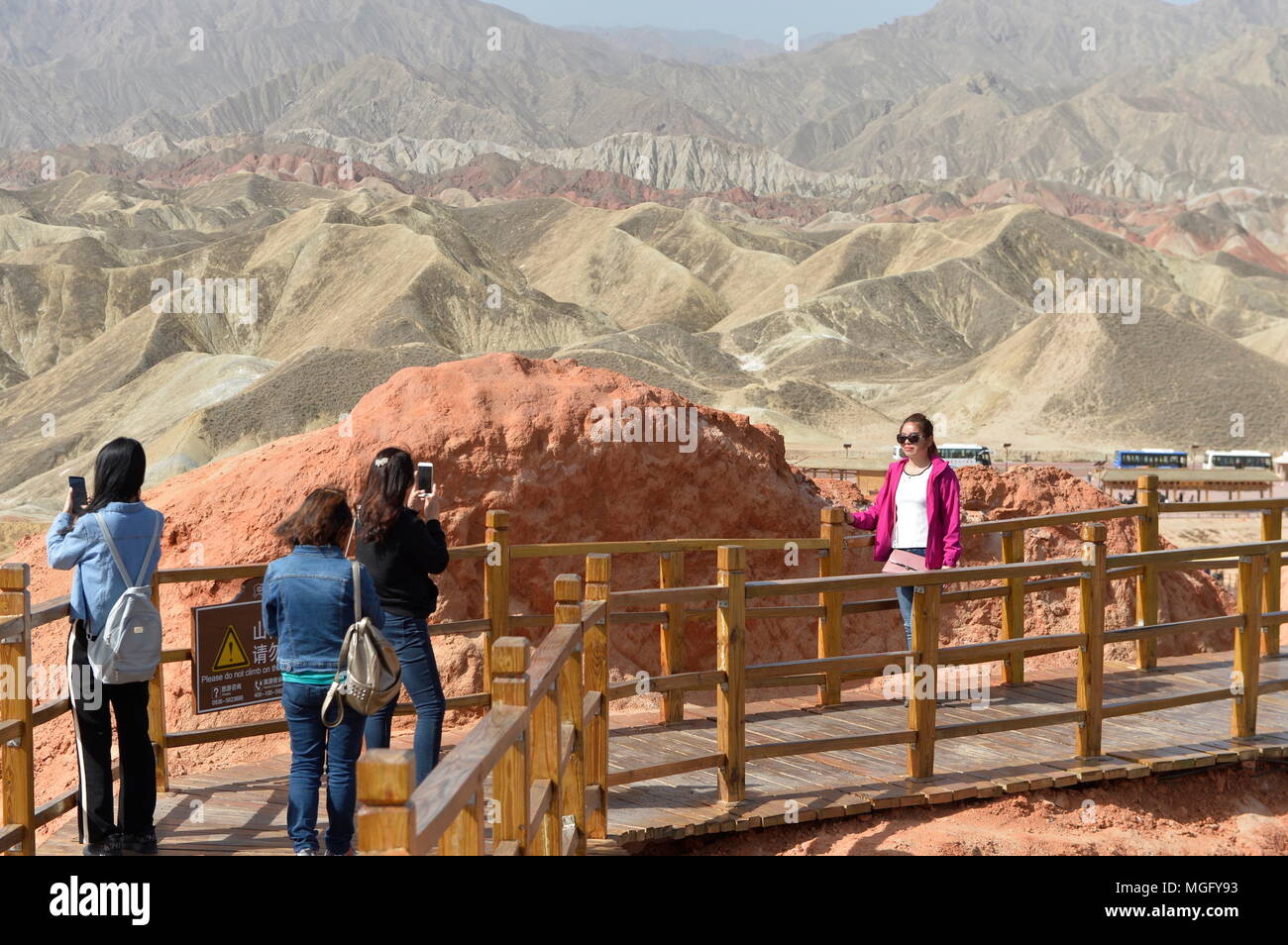 Zhangye National Geopark High Resolution Stock Photography and Images ...