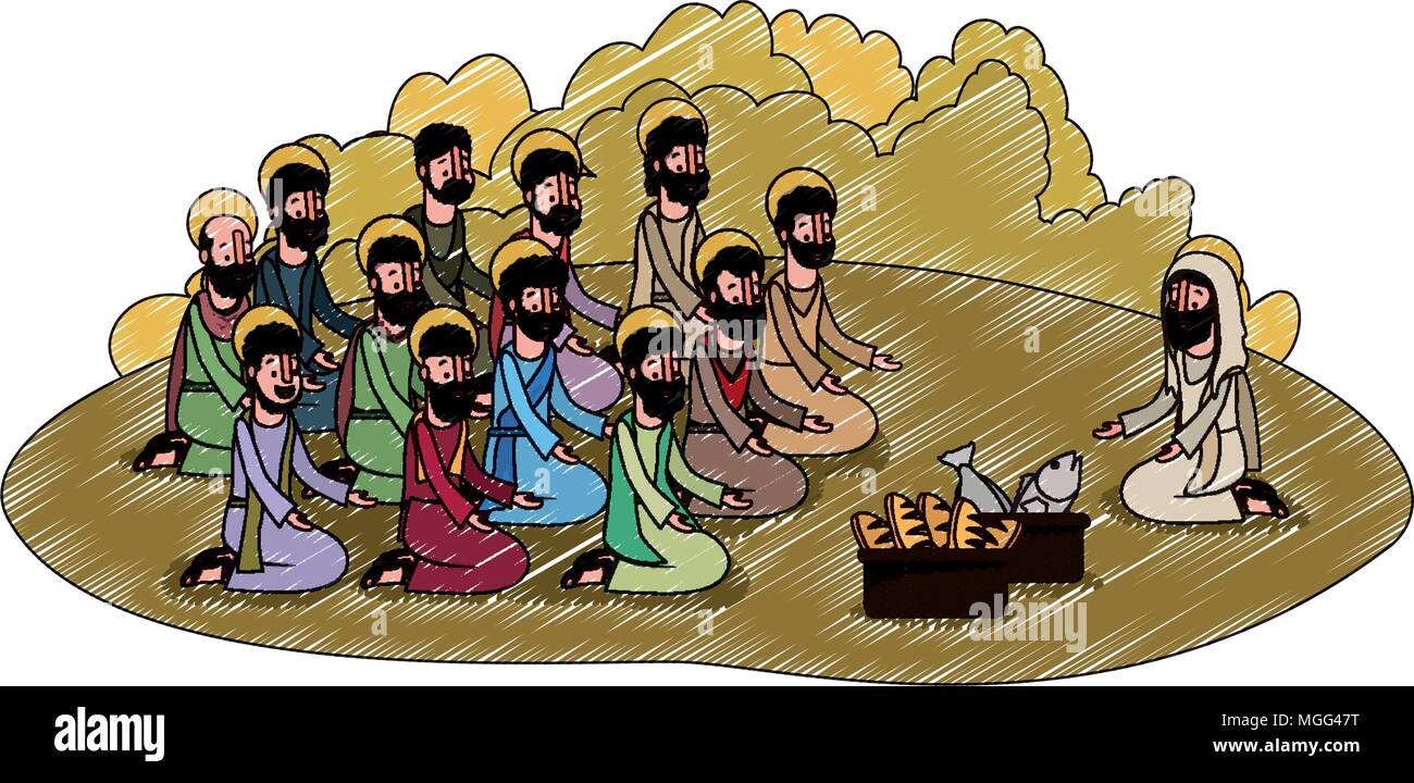 Apostles fish Stock Vector Images - Alamy